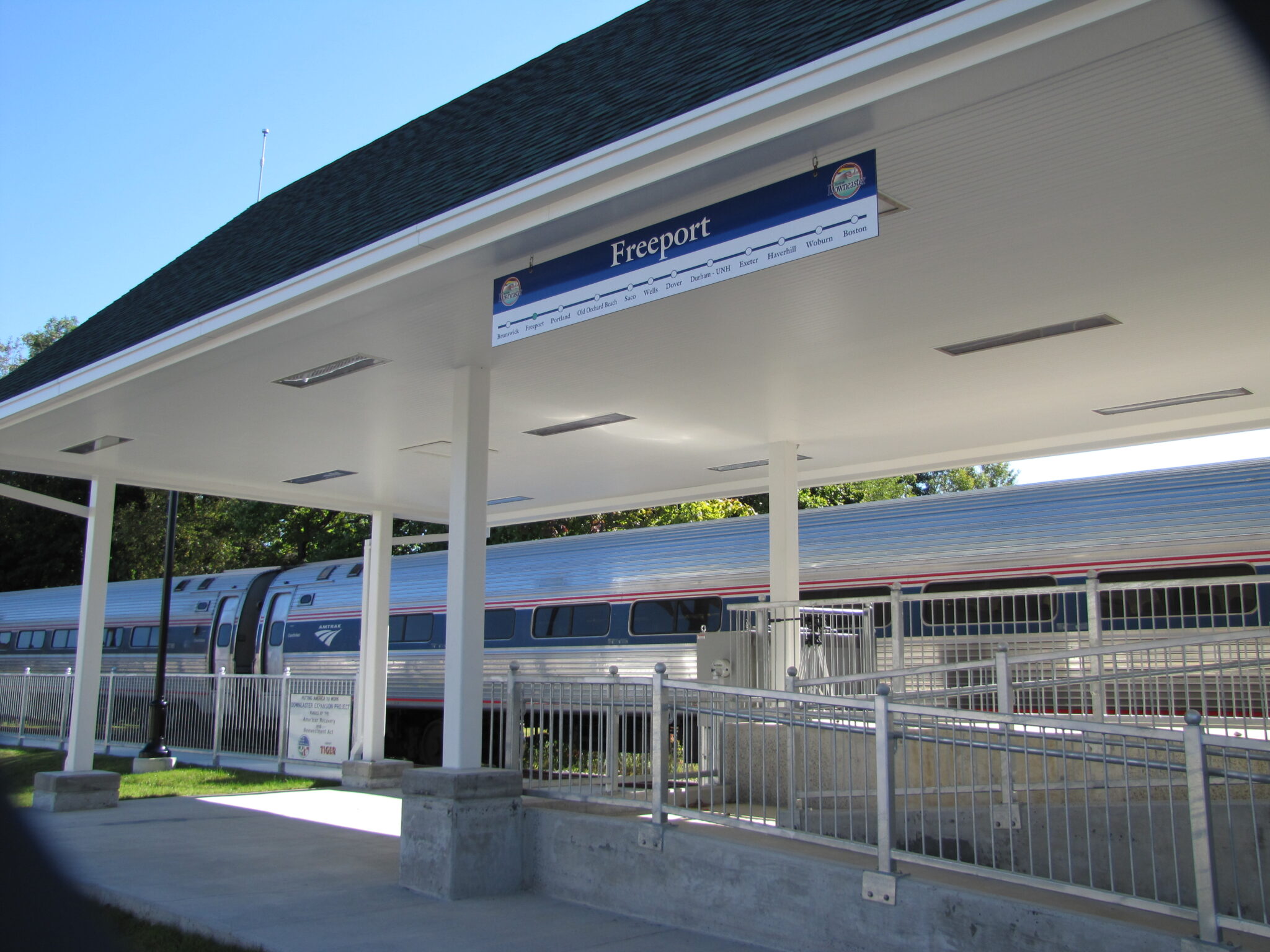The Signs of Summer - Amtrak Downeaster