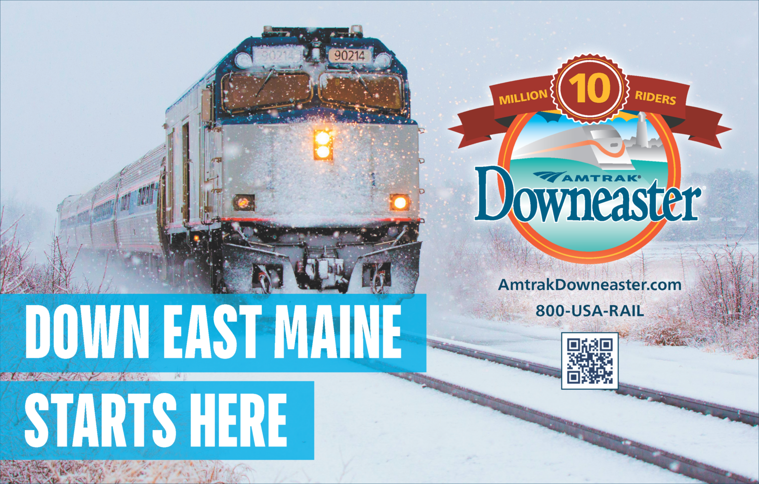 Down East Maine Starts Here - Amtrak Downeaster